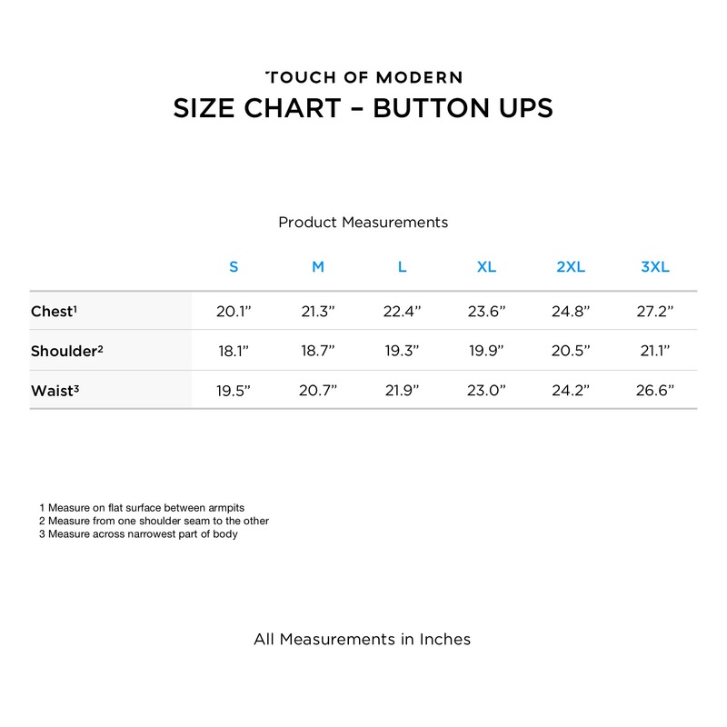 Short Sleeve Button Up Shirt // Blue (M) - North 56°4 - Touch of Modern