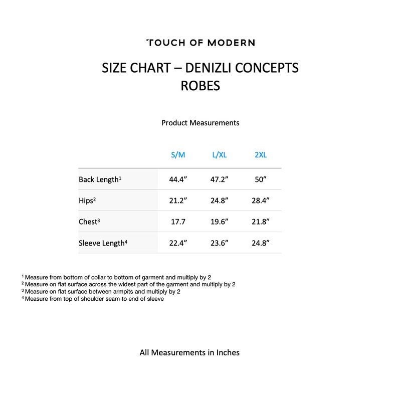 Soho Pique Bathrobe // Beige (Small/Medium) - Denizli Concepts - Touch ...