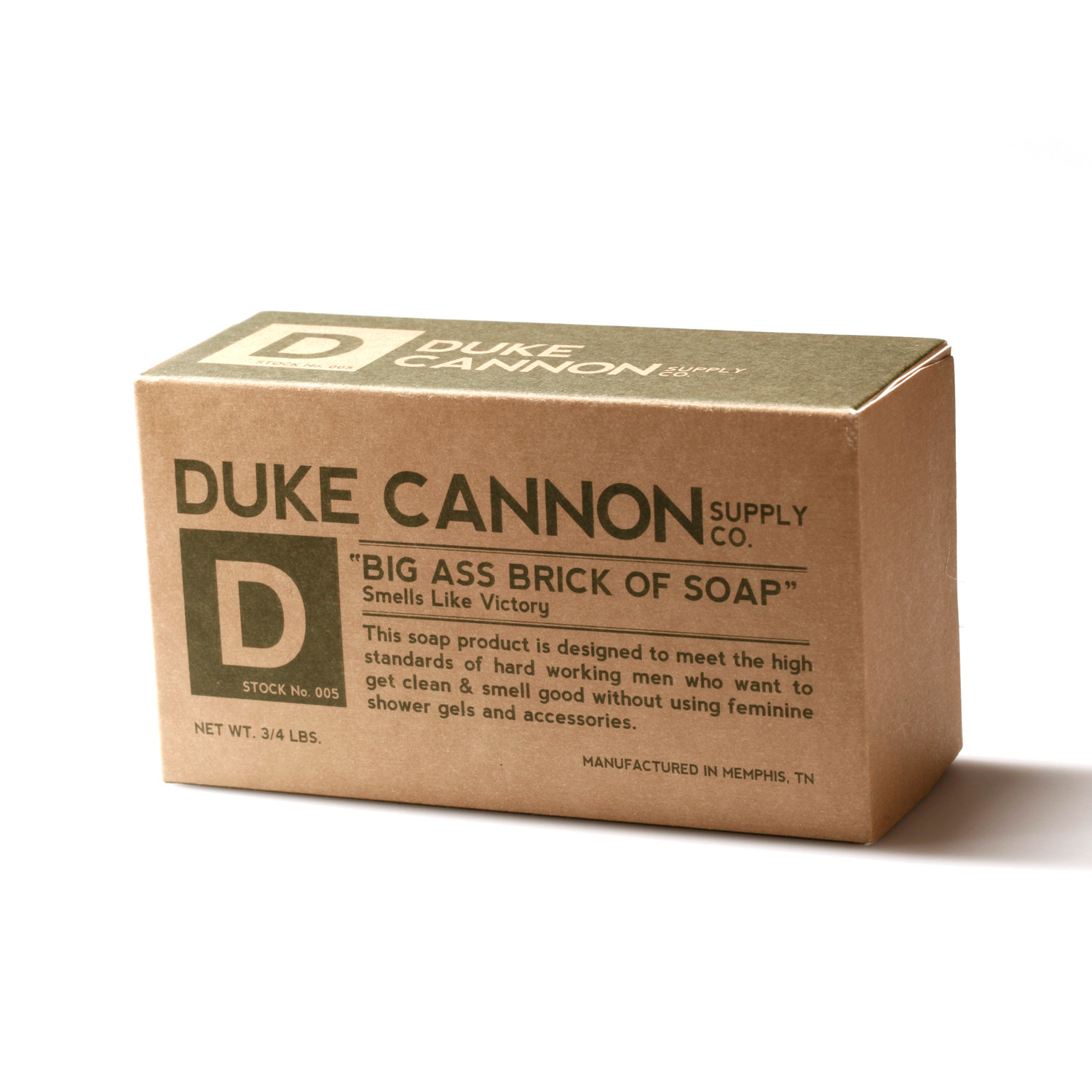 Big Ass Brick of Soap // Smells Like Victory // 3 Pack - Duke Cannon ...