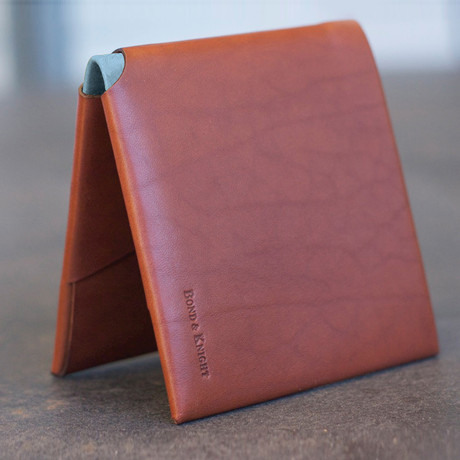 Bond & Knight - British Leather Wallets - Touch of Modern