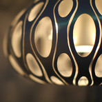 Masquerade Pendant - Four Light Teardrop (Pearl) - Varaluz - Touch of ...