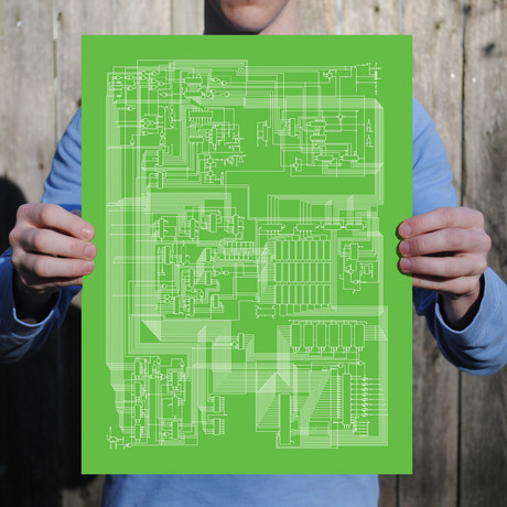 Computer Schematic Prints - Computer Classics - Touch of Modern