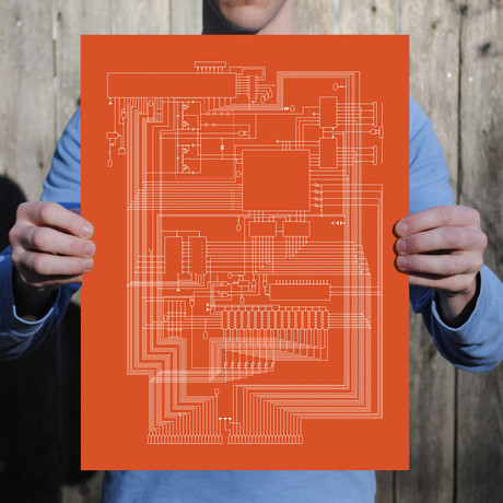 Computer Schematic Prints - Computer Classics - Touch of Modern