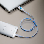 Android Flow Charge // Electric Blue Cable - Flow - Touch of Modern