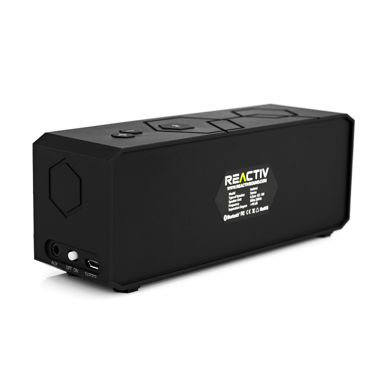 Reactiv Instinct Portable Bluetooth Speaker - Reactiv Instinct - Touch ...