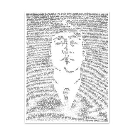 Line by Line Posters - Pop Culture in Writing - Touch of Modern