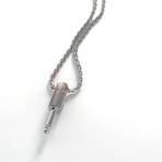 Plug Pendant Necklace (Silver) - Novum - Touch of Modern