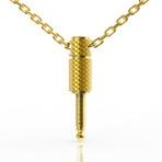 Plug Pendant Necklace (Silver) - Novum - Touch of Modern