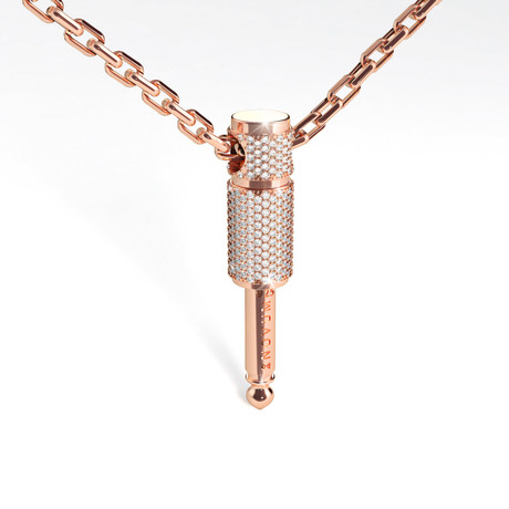 Plug Pendant Necklace (Silver) - Novum - Touch of Modern