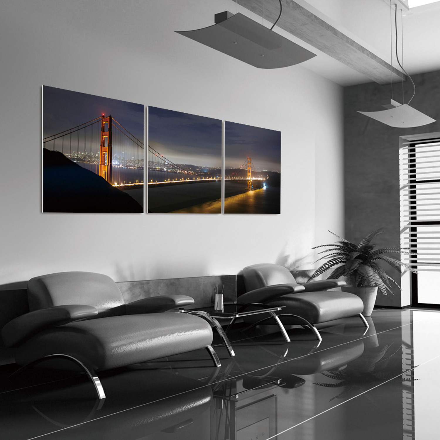 Golden Gate From Above (20"H x 20"W) - Elementem Photography - Touch of ...
