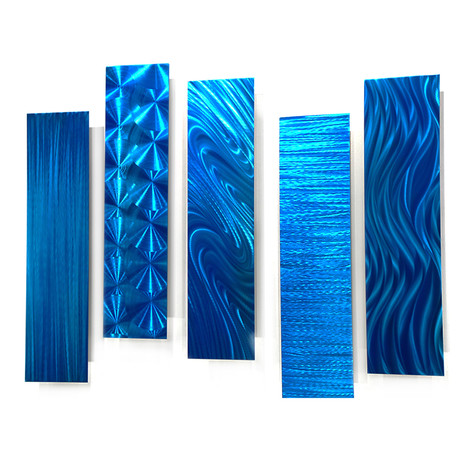 Jon Allen - Signed Original Metallic Artwork - Touch of Modern