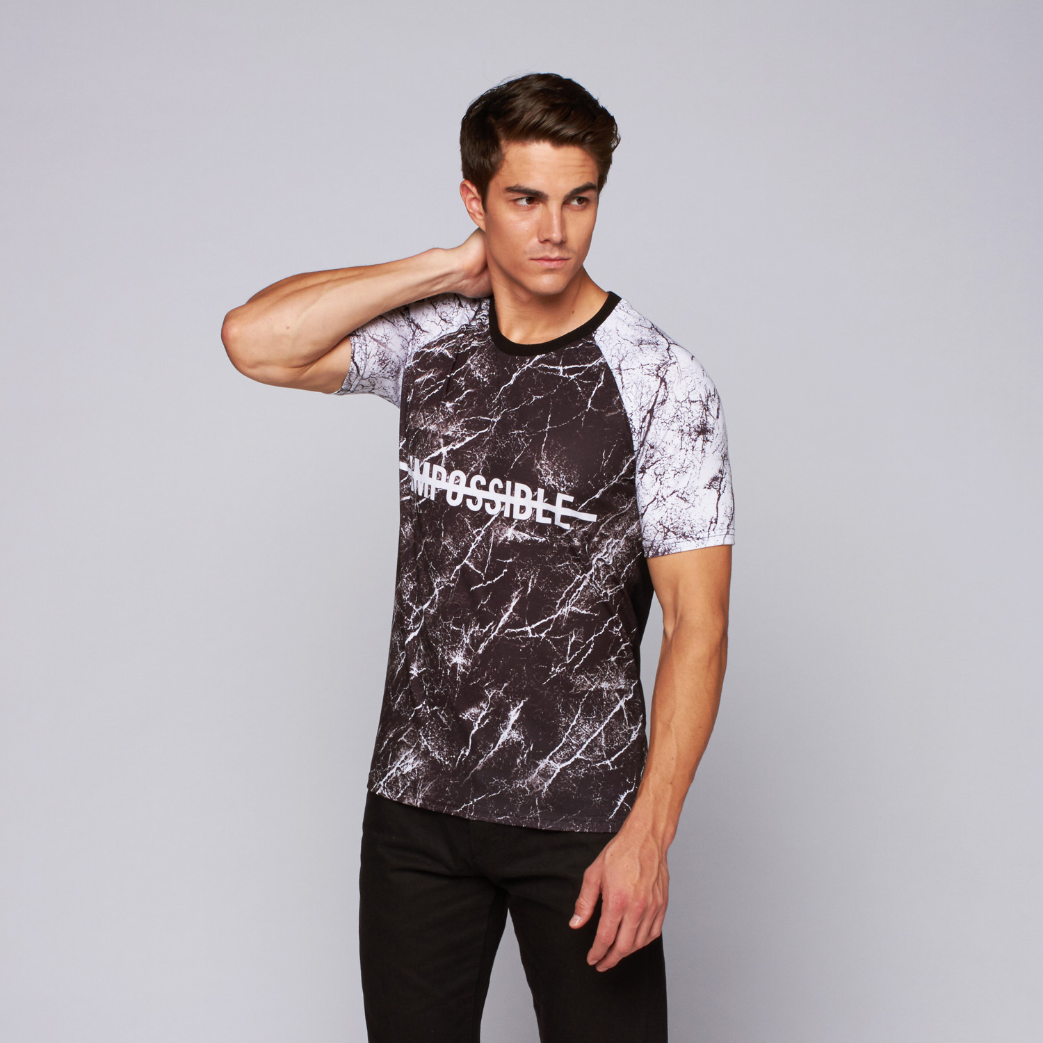 Wall Raglan // Black (S) - IB Celebrtee - Touch of Modern