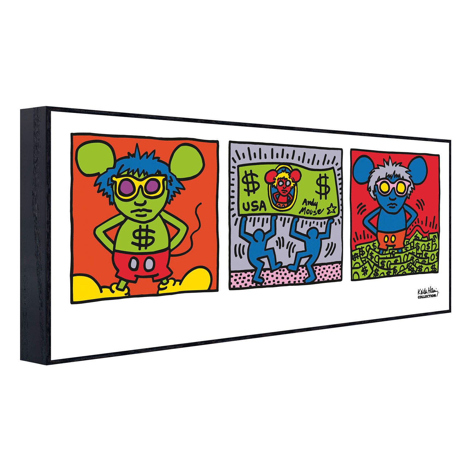 Andy Mouse // 1986 - Keith Haring - Touch of Modern