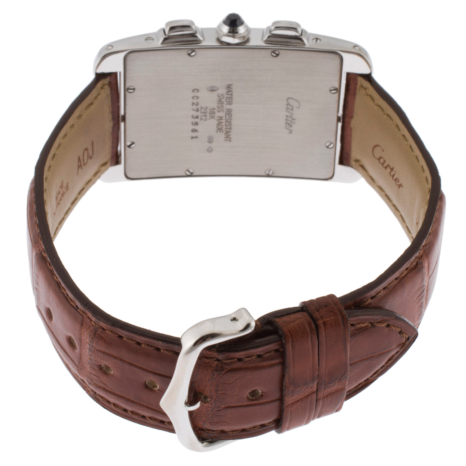 Cartier Tank Americaine Chrono // W2603356-PO - Rare Vintage Watches ...