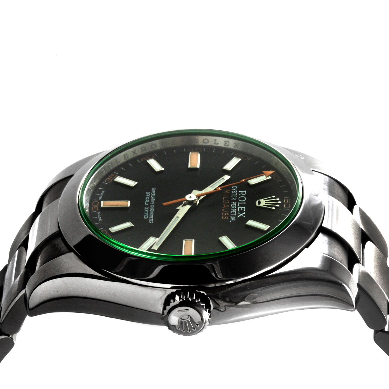 Rolex Milgauss // 116400 // OSPVD-007 // c.2000's - Custom Black ...