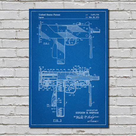 Gun Patent Prints - The History of Arms - Touch of Modern