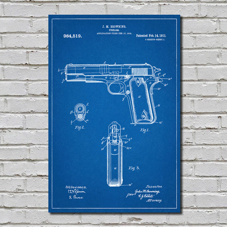 Gun Patent Prints - The History of Arms - Touch of Modern