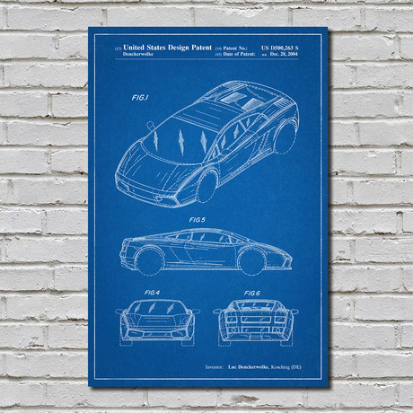 Auto Patent Prints - Automotive Blueprints - Touch of Modern