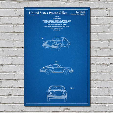 Auto Patent Prints - Automotive Blueprints - Touch of Modern