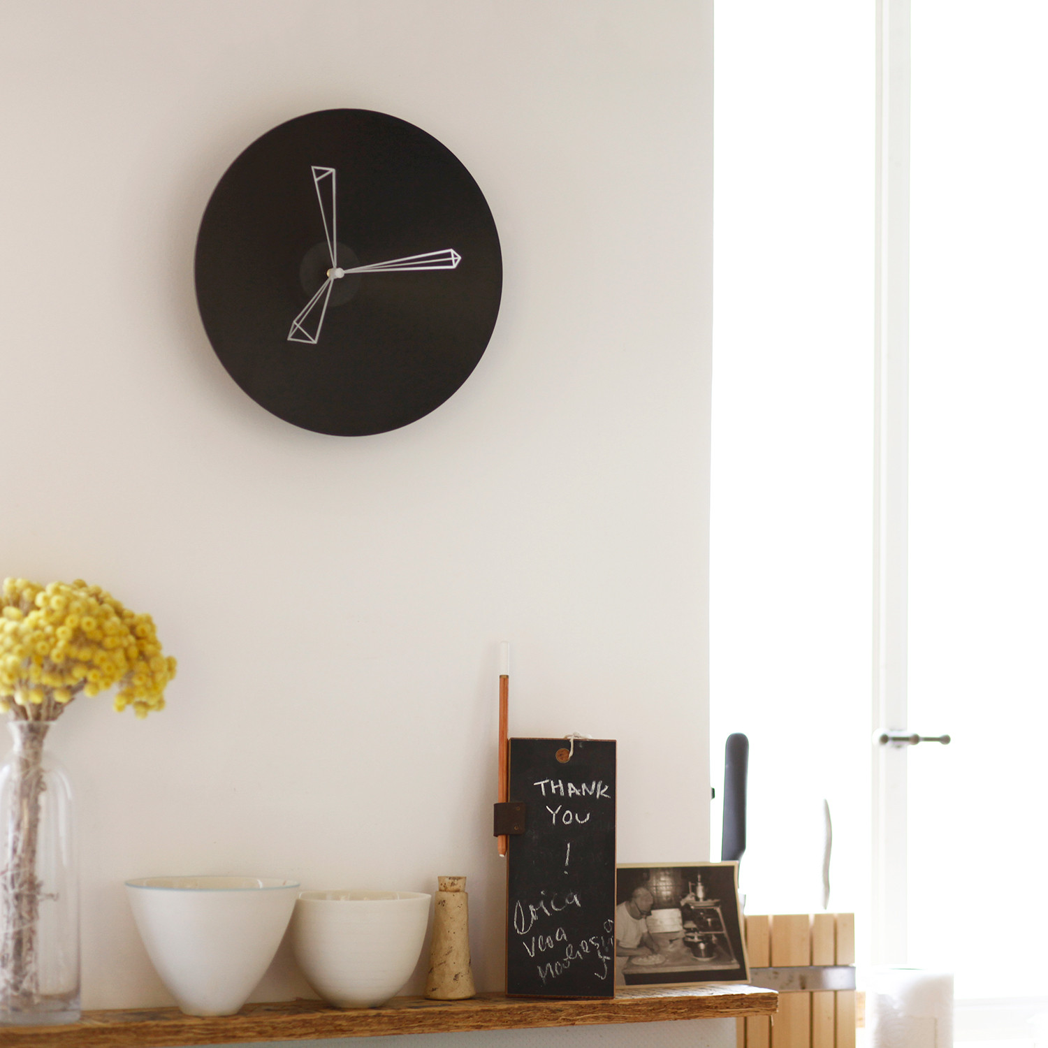 Perspective Clock // P Clock - Studio VE - Touch of Modern