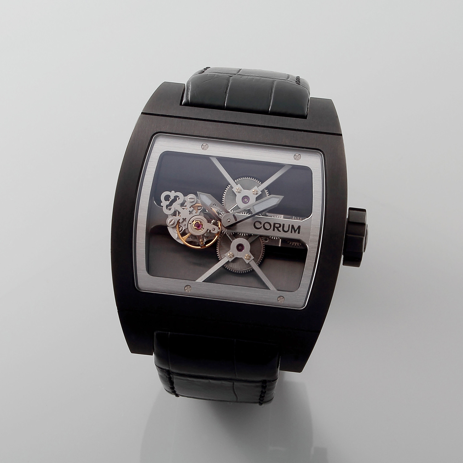 Corum Limited Edition Ti-Bridge Manual Wind Tourbillon // New ...