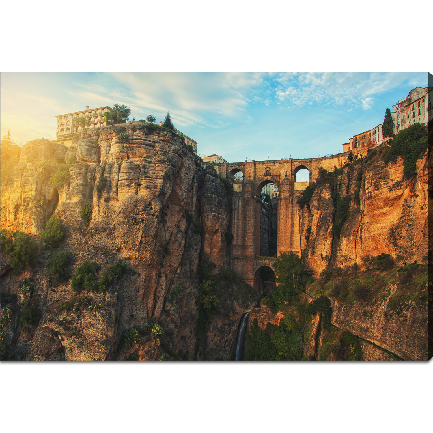 The New Bridge in Ronda, Spain (Single) - Pixers - Touch of Modern