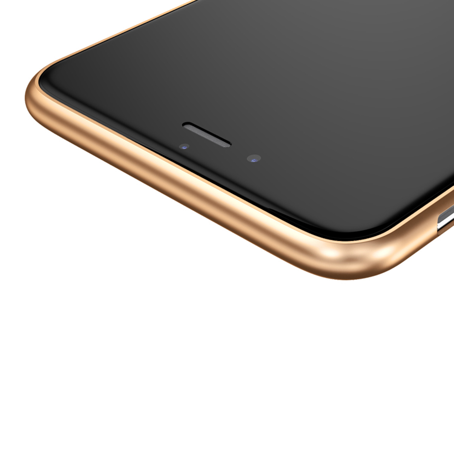 AL13 Slim Aerospace Aluminum Bumper // Champagne (iPhone 6/6S ...