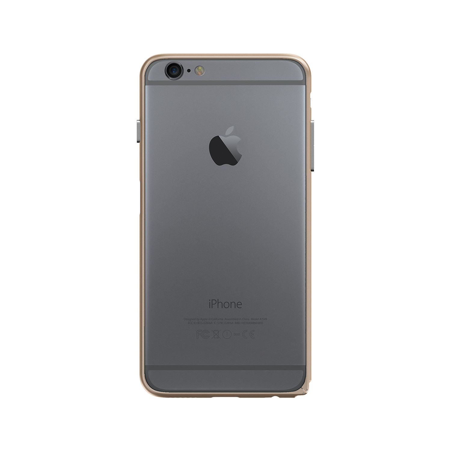 AL13 Slim Aerospace Aluminum Bumper // Champagne (iPhone 6/6S ...