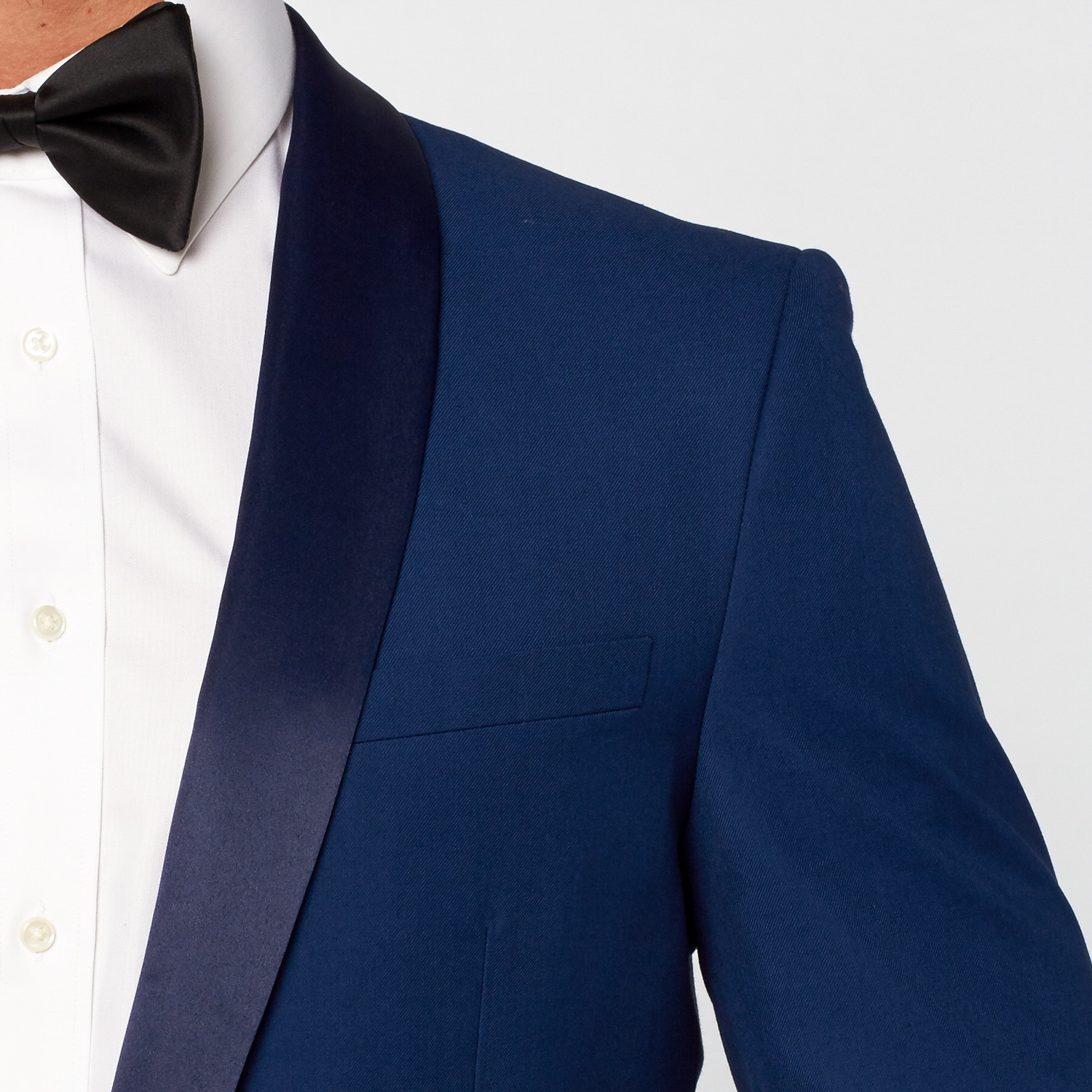 Runway Slim Fit Tuxedo // Indigo (US: 40S) - Braveman Suiting - Touch ...