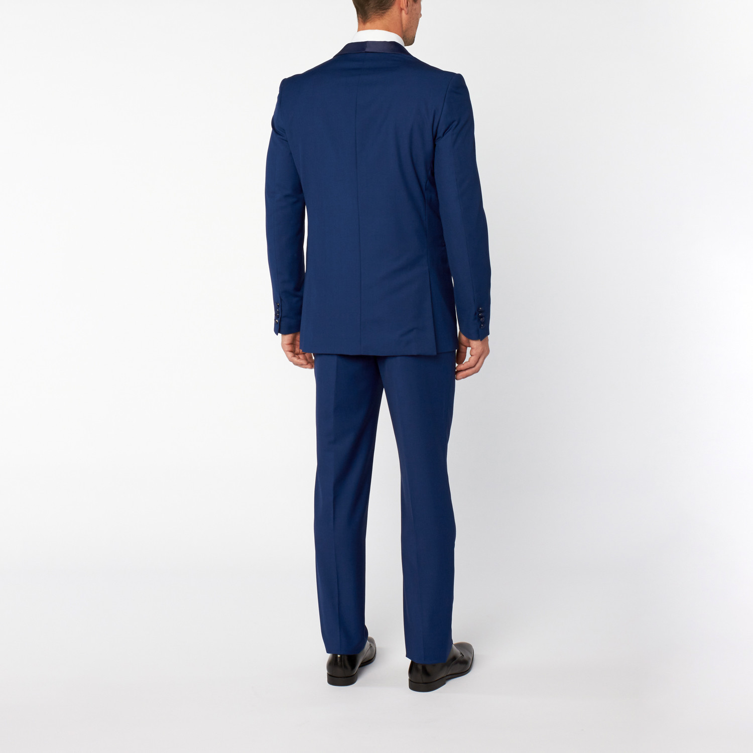Runway Slim Fit Tuxedo // Indigo (US: 40S) - Braveman Suiting - Touch ...