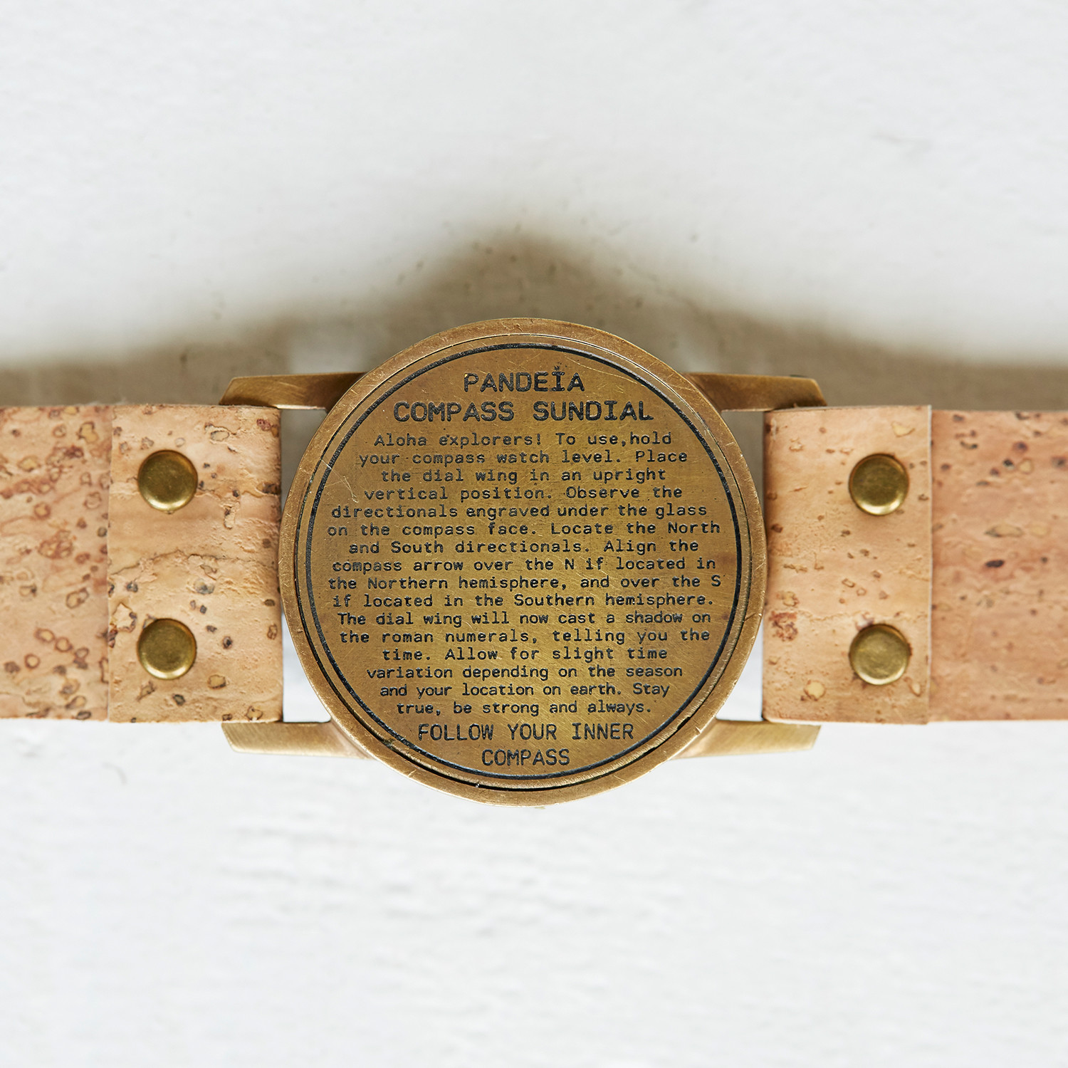 Pandeia Compass Sundial // Cork - Pandeia - Touch of Modern