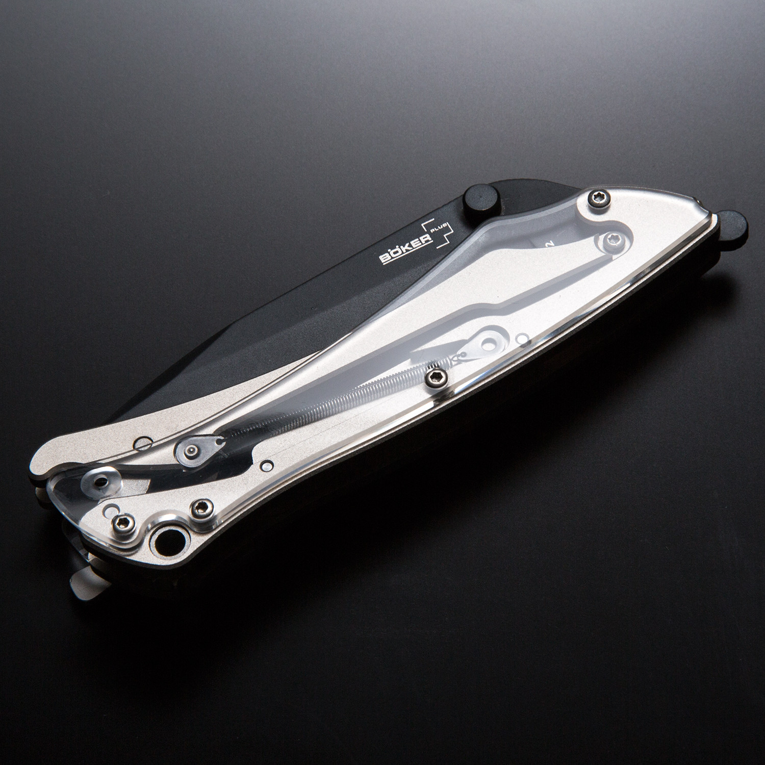 Griploc // Black Blade + Clear Handle - Boker - Touch of Modern