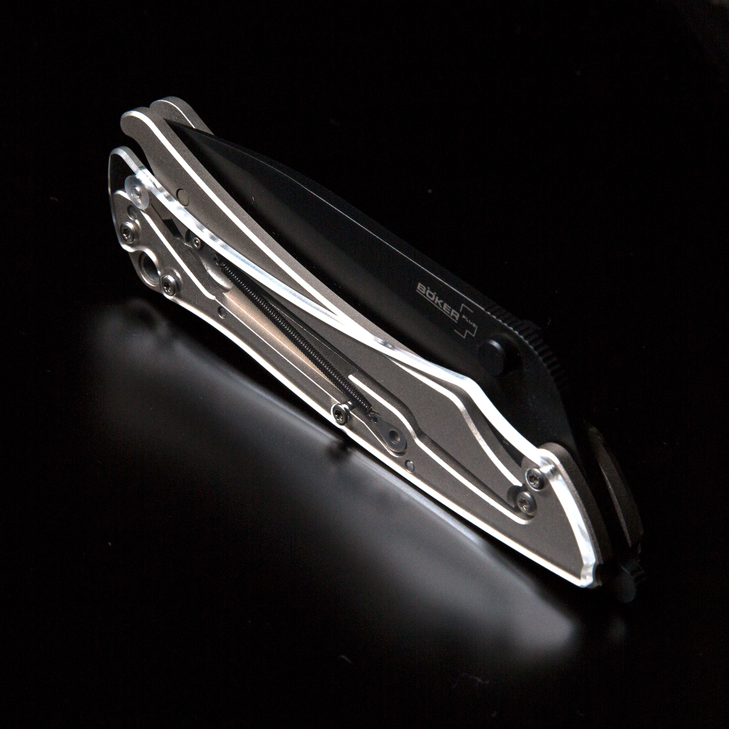 Griploc // Black Blade + Clear Handle - Boker - Touch of Modern