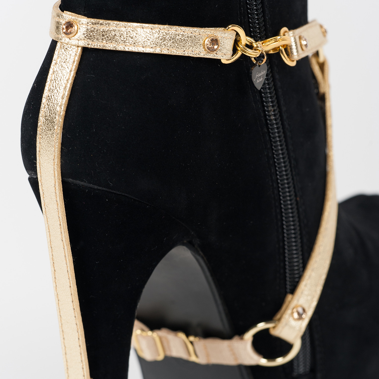 Heel Restraints (Jet) - Fräulein Kink - Touch of Modern