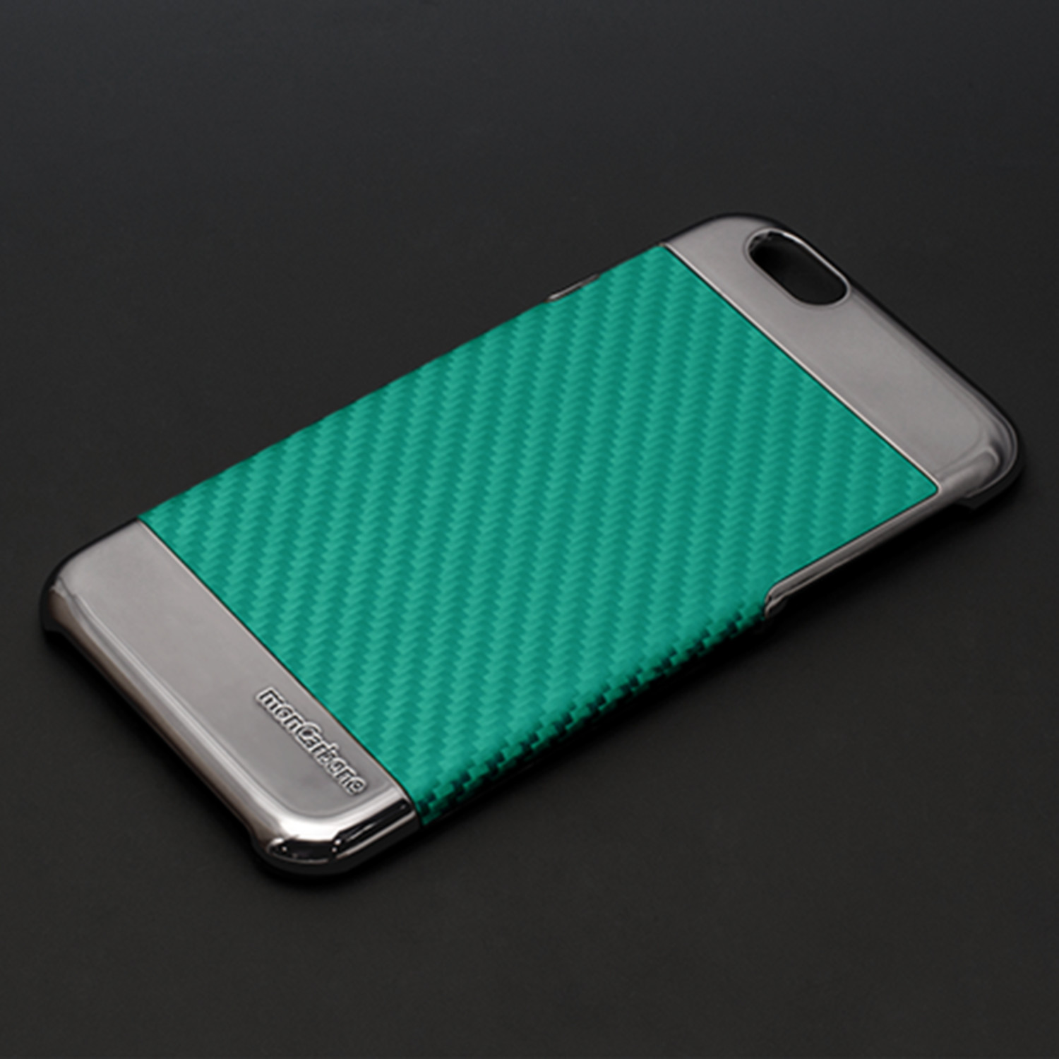 Curve iPhone Case // Titanium Grace Blue (iPhone 6S/6) - MonCarbone ...