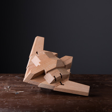 WooBots - Transformable Wooden Robots - Touch of Modern