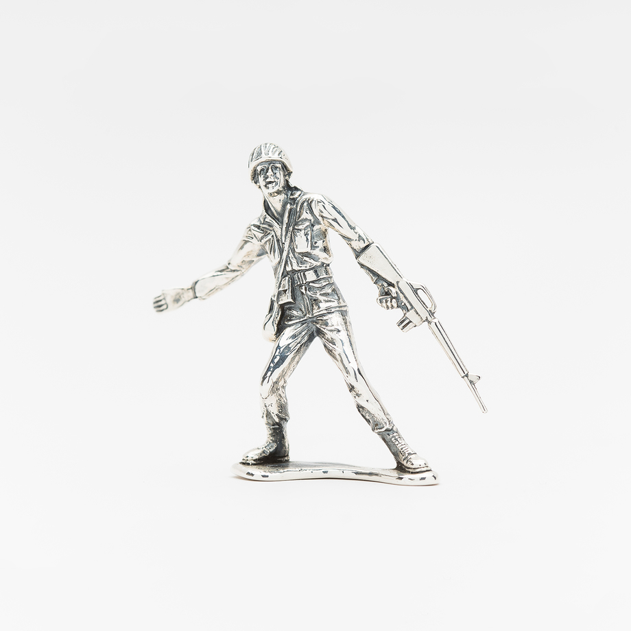 GOOD ART - Sterling Silver Army Men - Touch of Modern