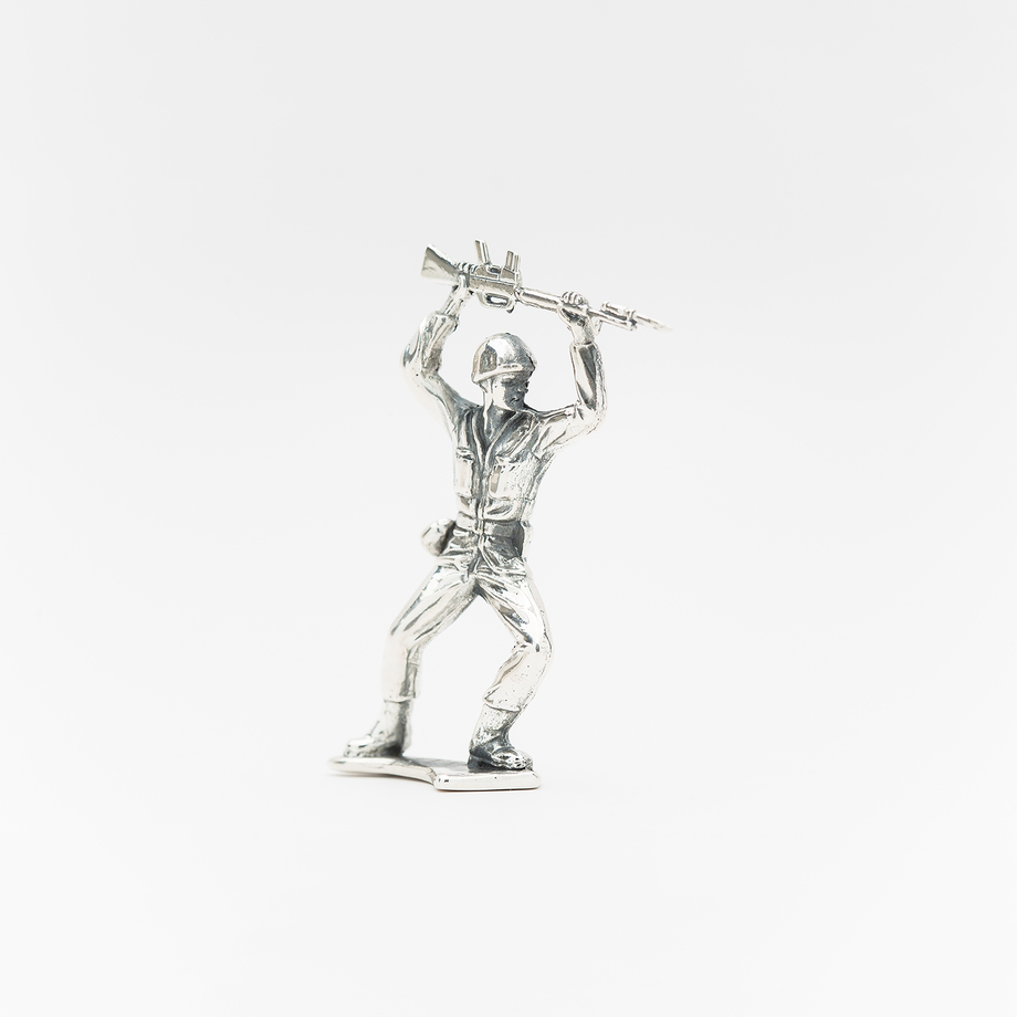 GOOD ART - Sterling Silver Army Men - Touch of Modern