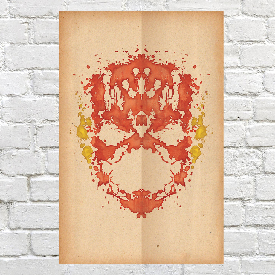 Superhero Prints - Rorschach-Inspired Art - Touch of Modern