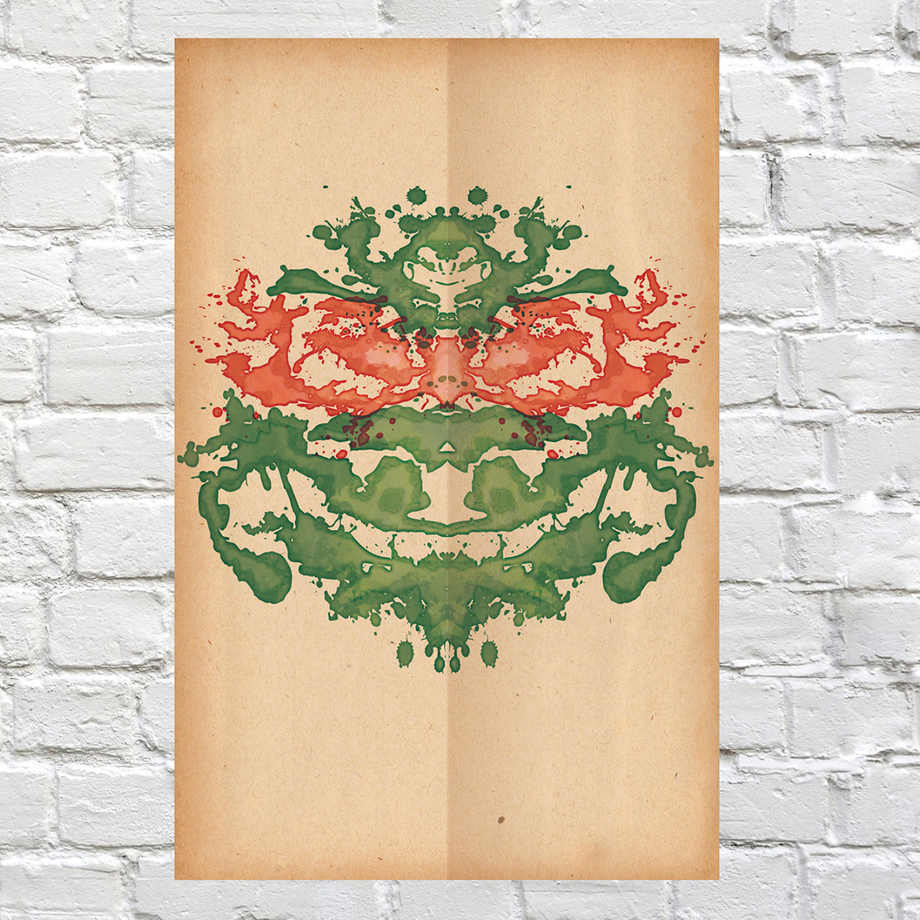 Superhero Prints - Rorschach-Inspired Art - Touch of Modern