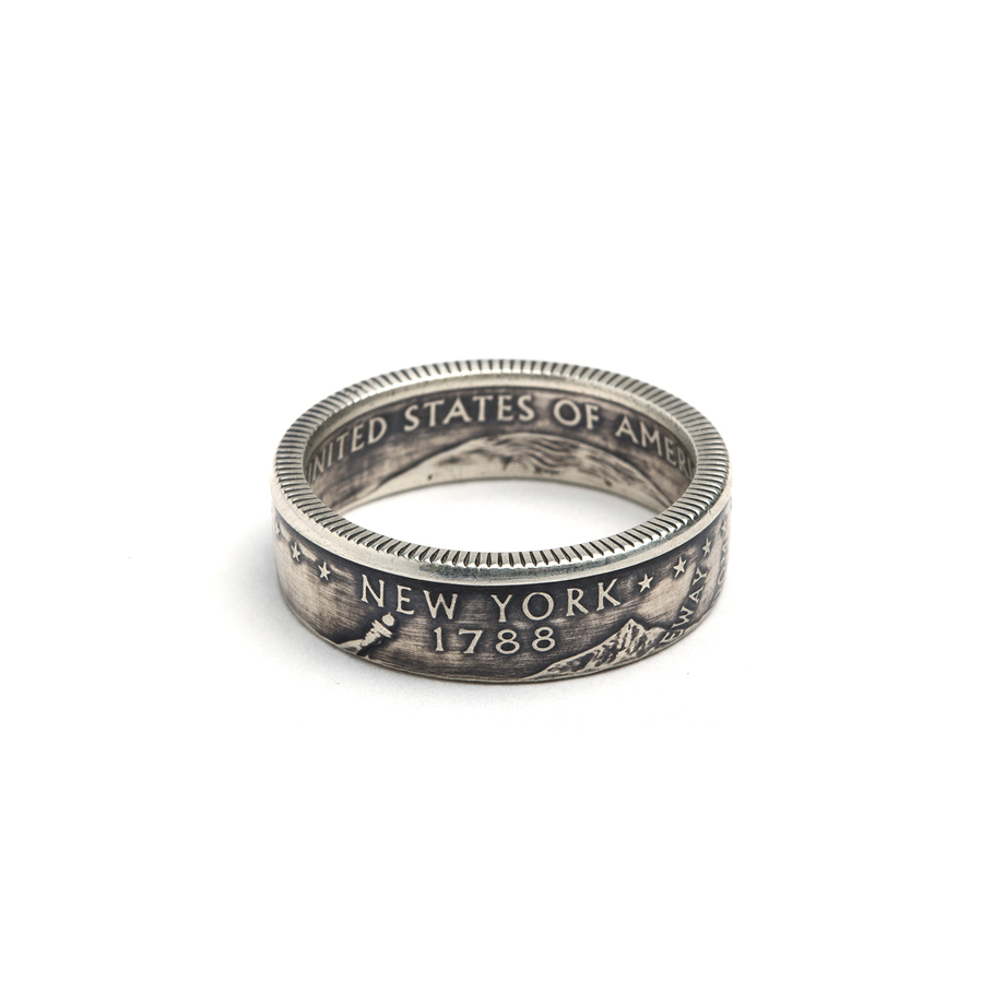Cruger Coin Rings - Silver Quarter Rings - Touch of Modern