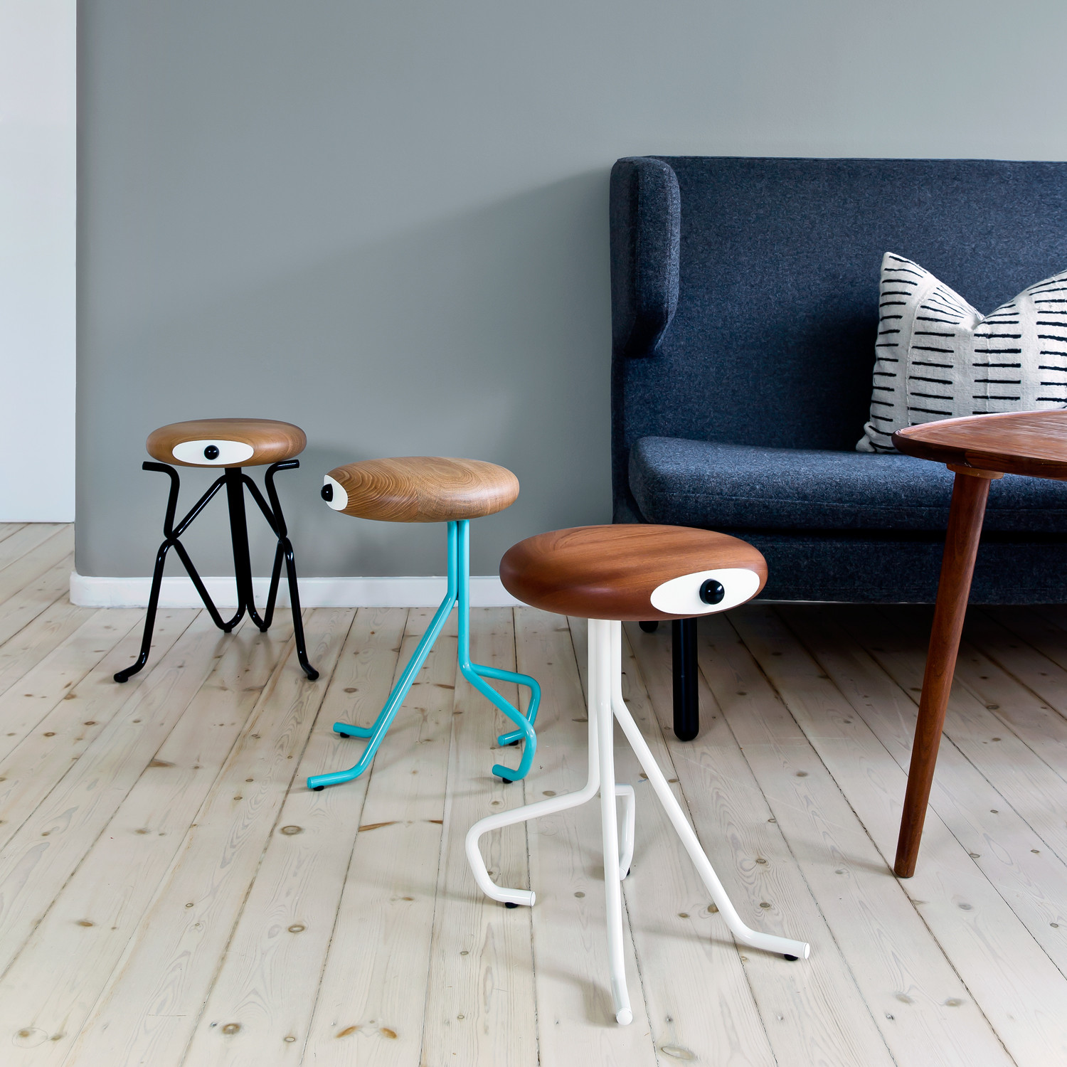 Companion // 4 Legs // Black (Mahogany) - Phillip Grass - Touch of Modern