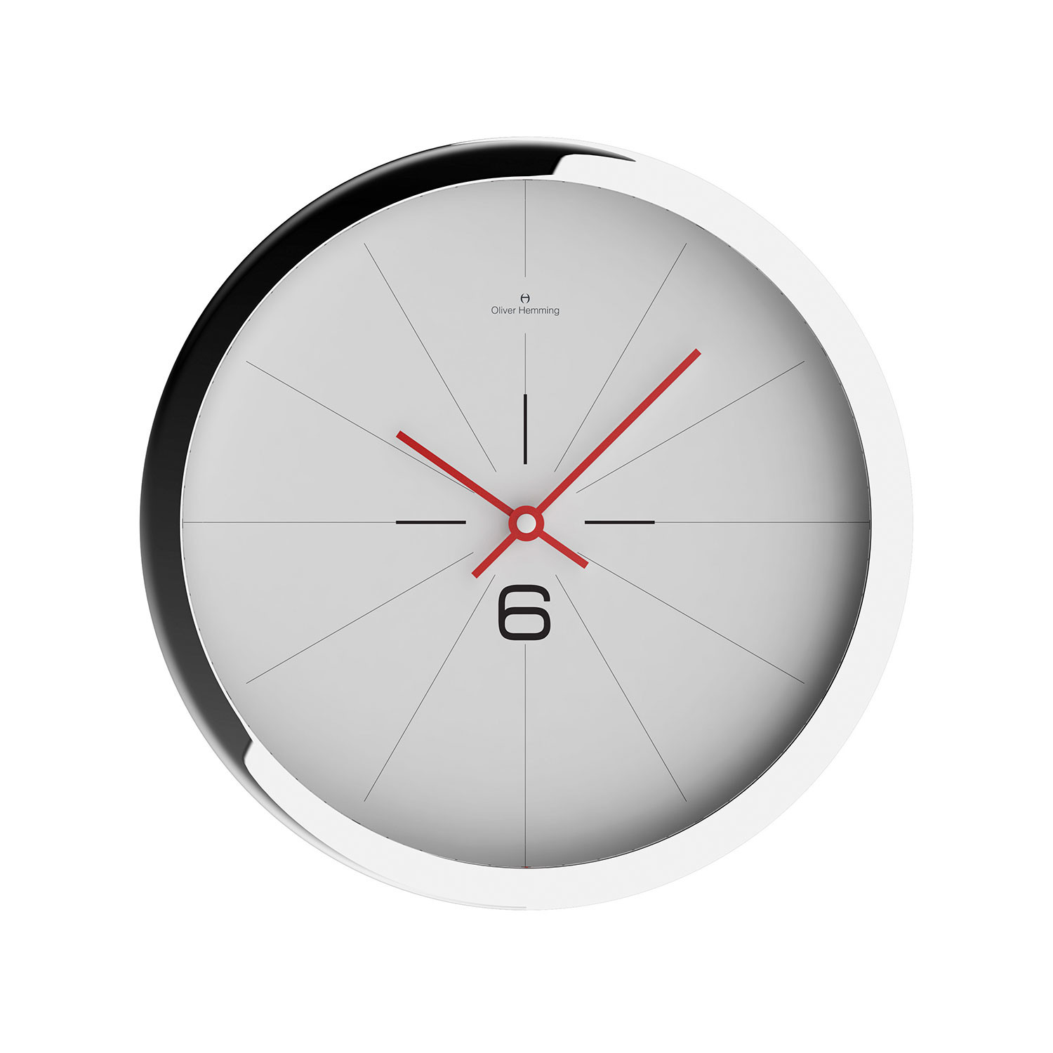 Duplex Collection 12 Wall Clock W303s26w Oliver Hemming Clocks