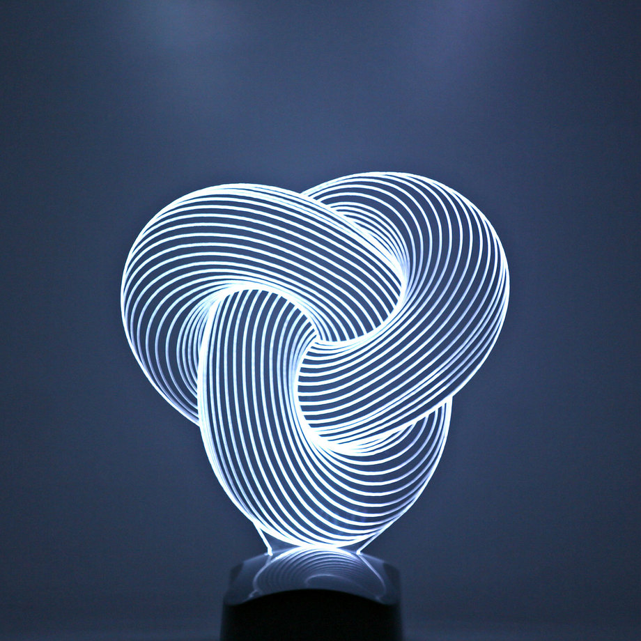 ArtisticLamps - 3D LED Optical Illusions - Touch of Modern