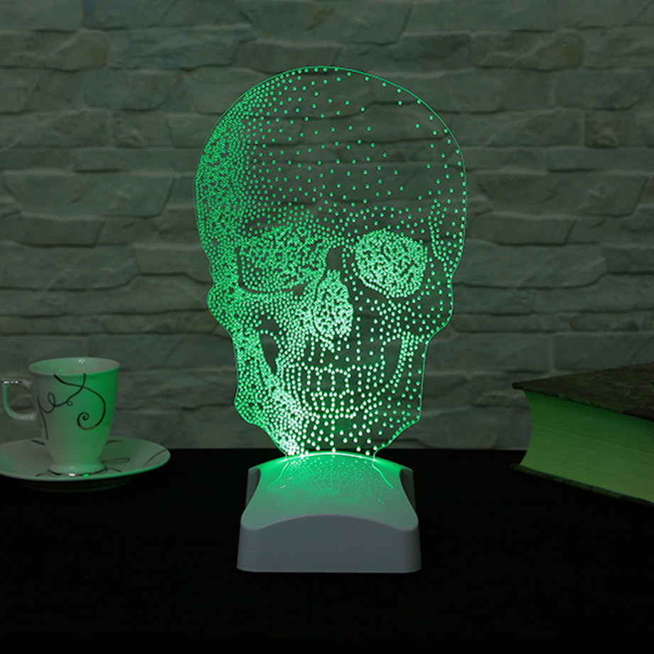 ArtisticLamps - 3D LED Optical Illusions - Touch of Modern