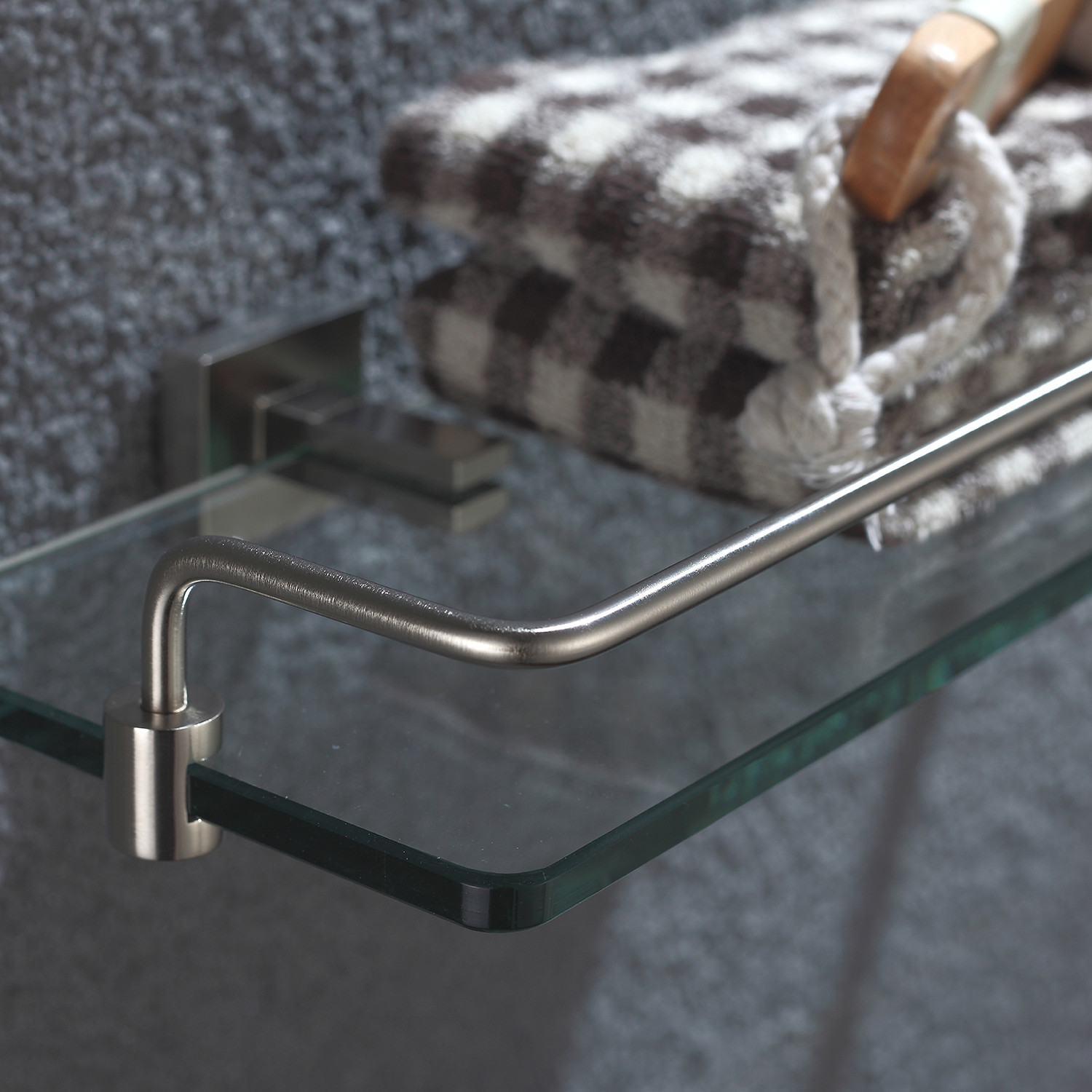 Aura Shelf + Railing (Chrome) - Kraus - Touch of Modern