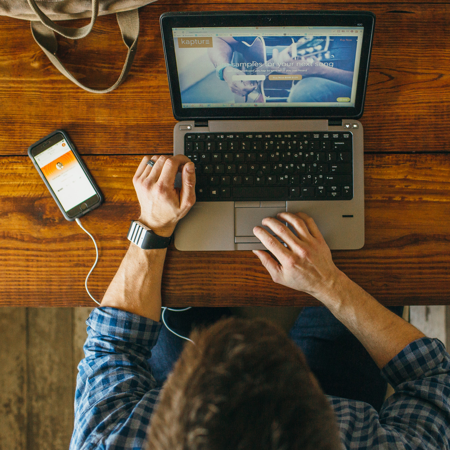 Kapture Looping Audio-recorder (Black) - Kapture - Touch of Modern