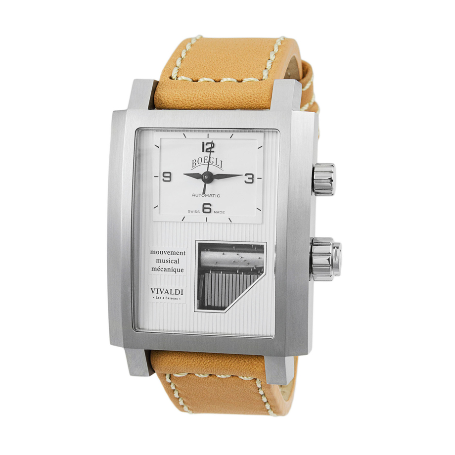 Boegli Watches - Classical Musicbox Watches - Touch of Modern