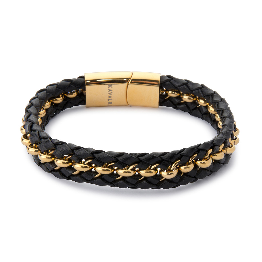 Kavalri - Steel & Leather Jewelry - Touch of Modern