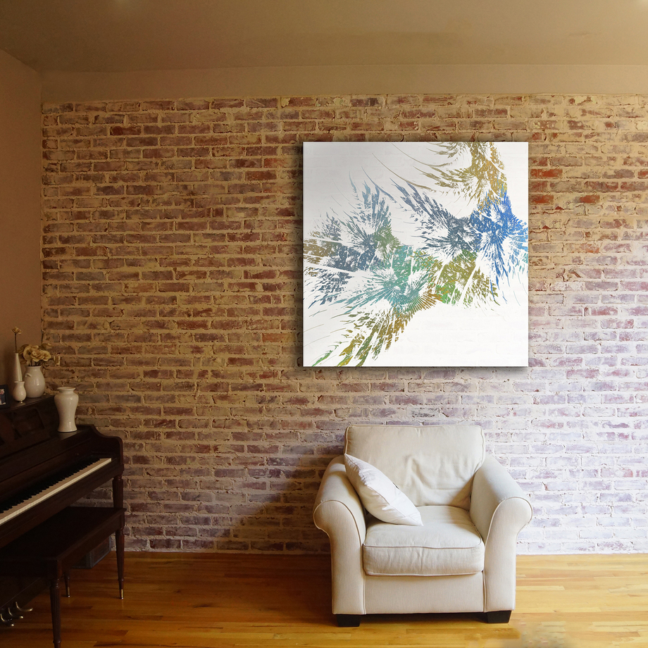 Abstract Nature Prints - Fractals On Canvas - Touch of Modern